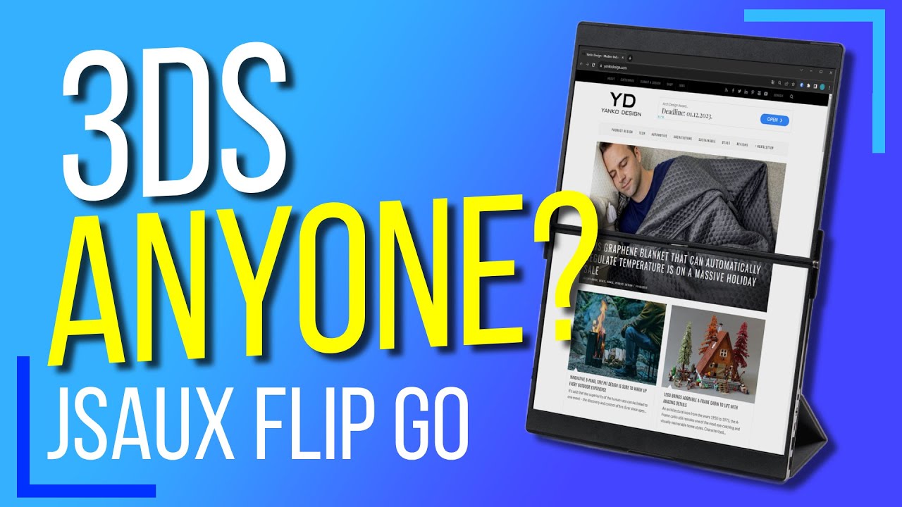 JSAUX FlipGo Is Perfect for 3DS Emulation - News - YouTube