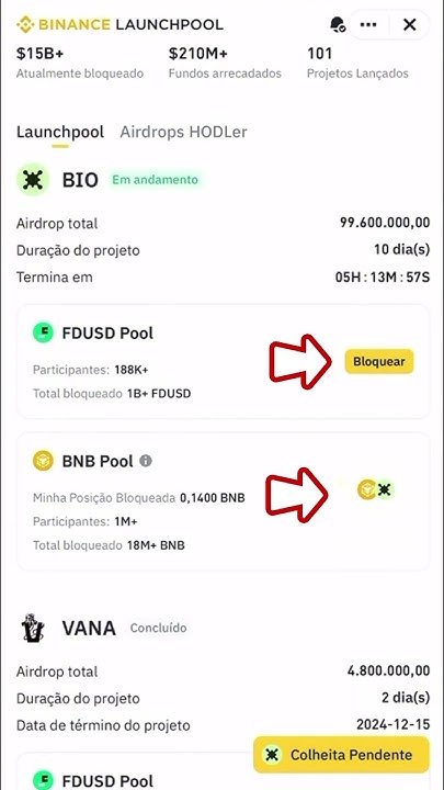 BINANCE LAUNCHPOOL: Aprenda a Ganhar na Binance Usando Apenas o App! - YouTube