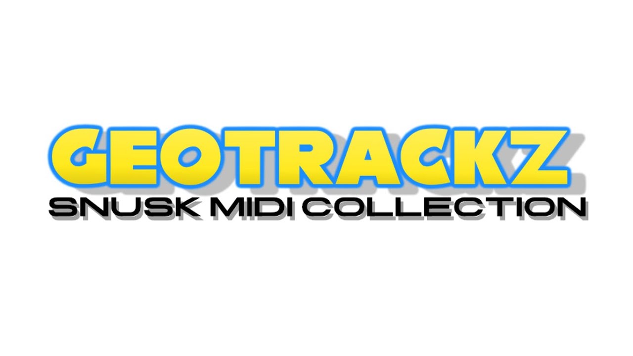 Geotrackz Snusk MIDI Collection - YouTube