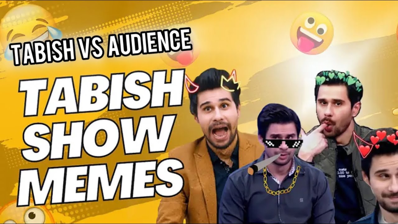 Tabish Vs audience | Funny | Meme | video | Hasna mana hai | Tabish ...
