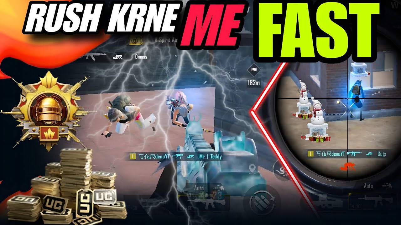RUSH KRNE ME BUHAAT FAST HAI TOP RANKING CONQUEROR PLAYER 😡 || DAY 24 # ...
