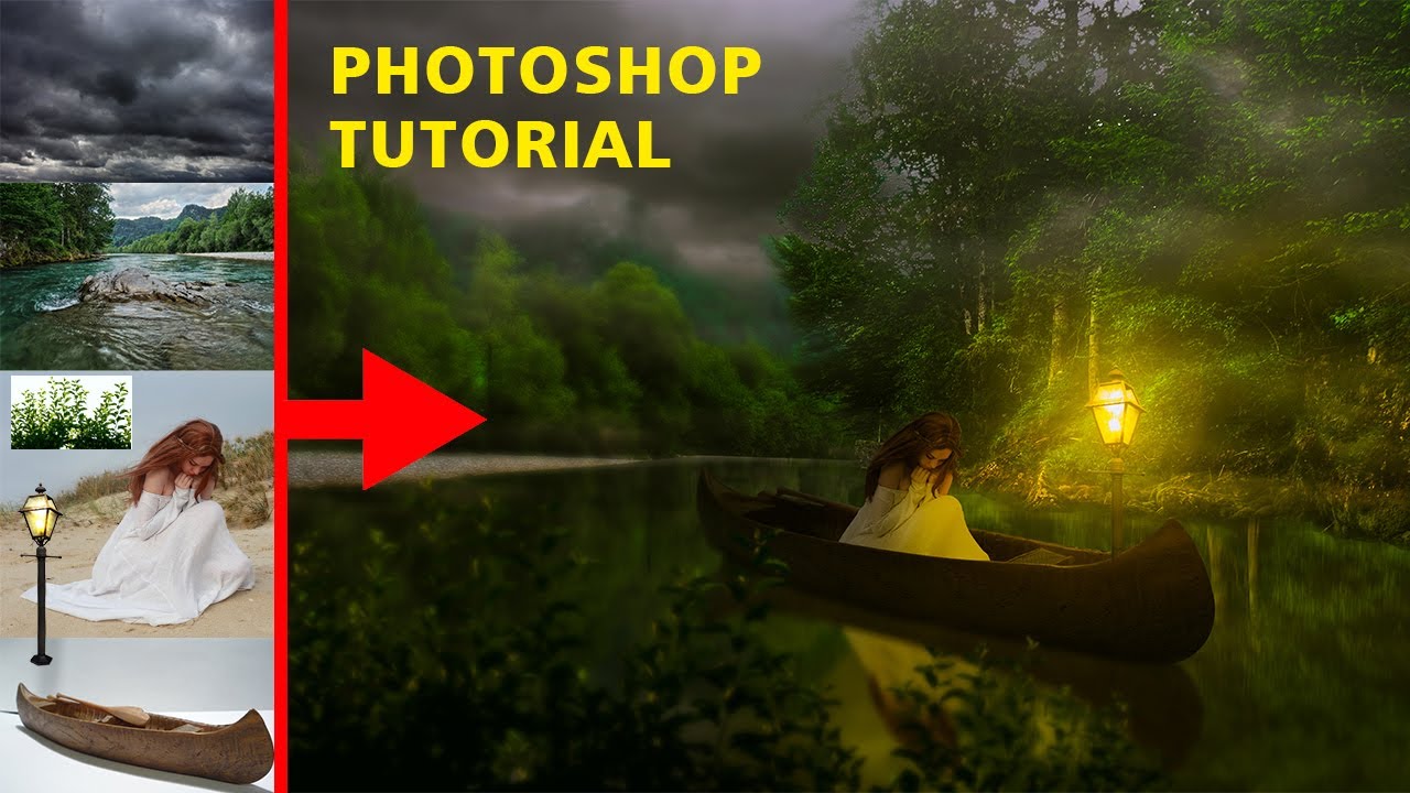 PHOTOSHOP TUTORIAL, HOW TO MAKE DREAM AND GLOW EFFECT - YouTube