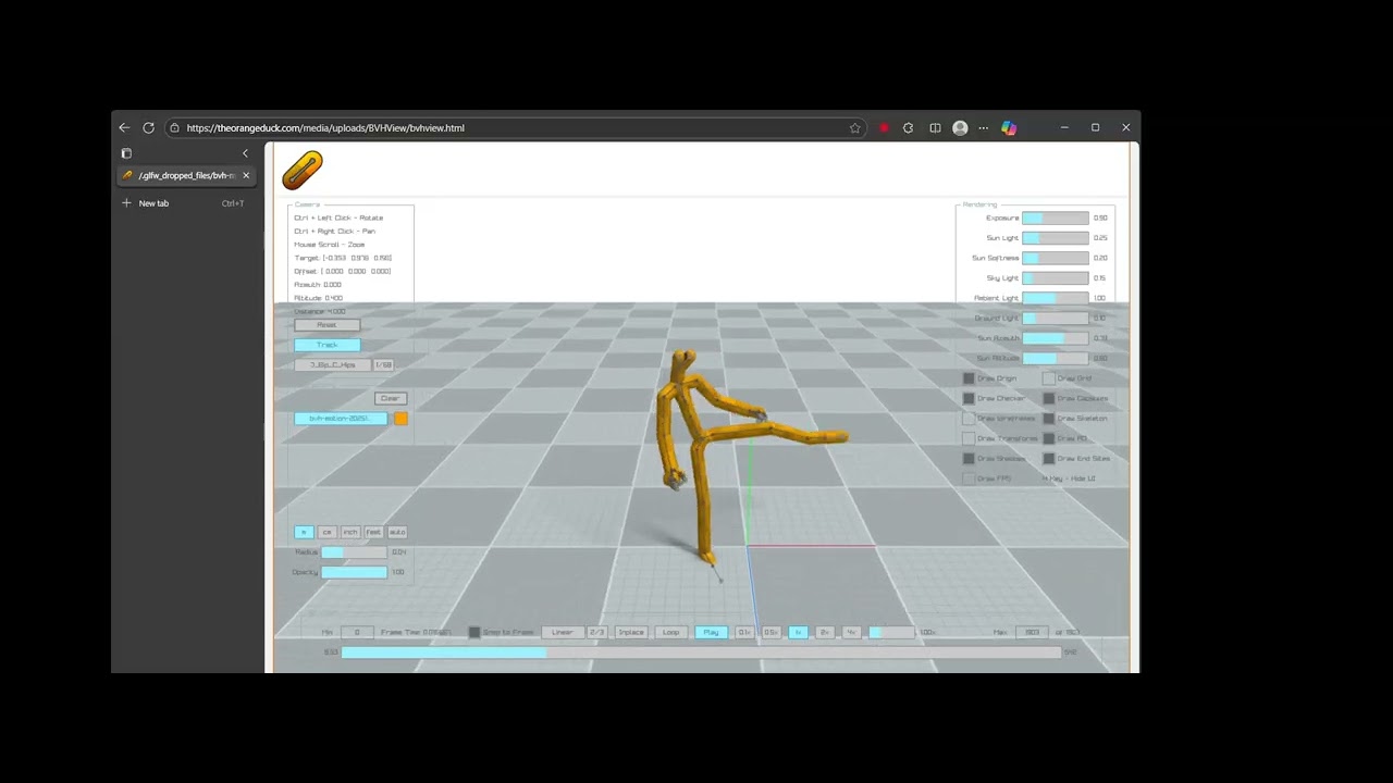 Motion capture test using PICO4 with pico motion trackers and R800ZZ ...