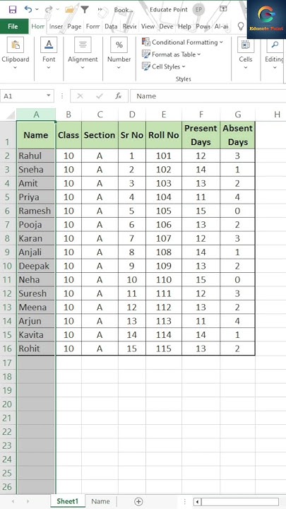 How to Shift Columns in Excel 😱#excel #spreadsheetmagic #shortsvideo #exceltips #tricks # ...