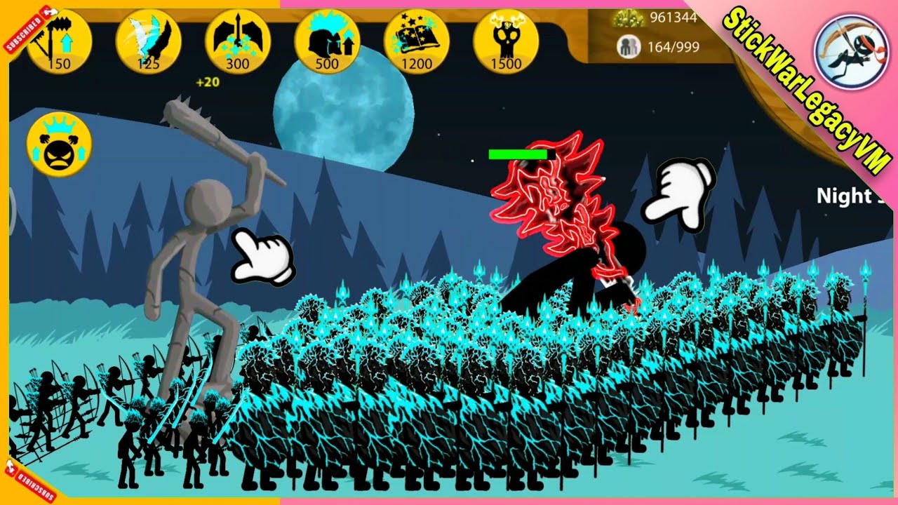NEW UPDATE 2024 STICKMAN LEGION EQUIP LEAF ARMOR FULL TROOP FINAL BOSS ...