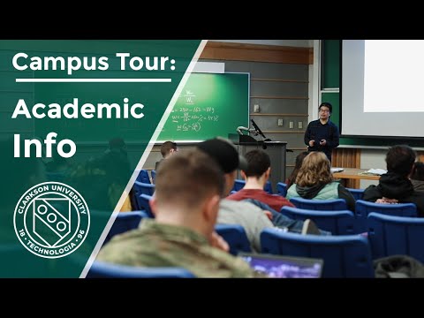 Clarkson University Campus Tour: Academic Information & Spaces - YouTube