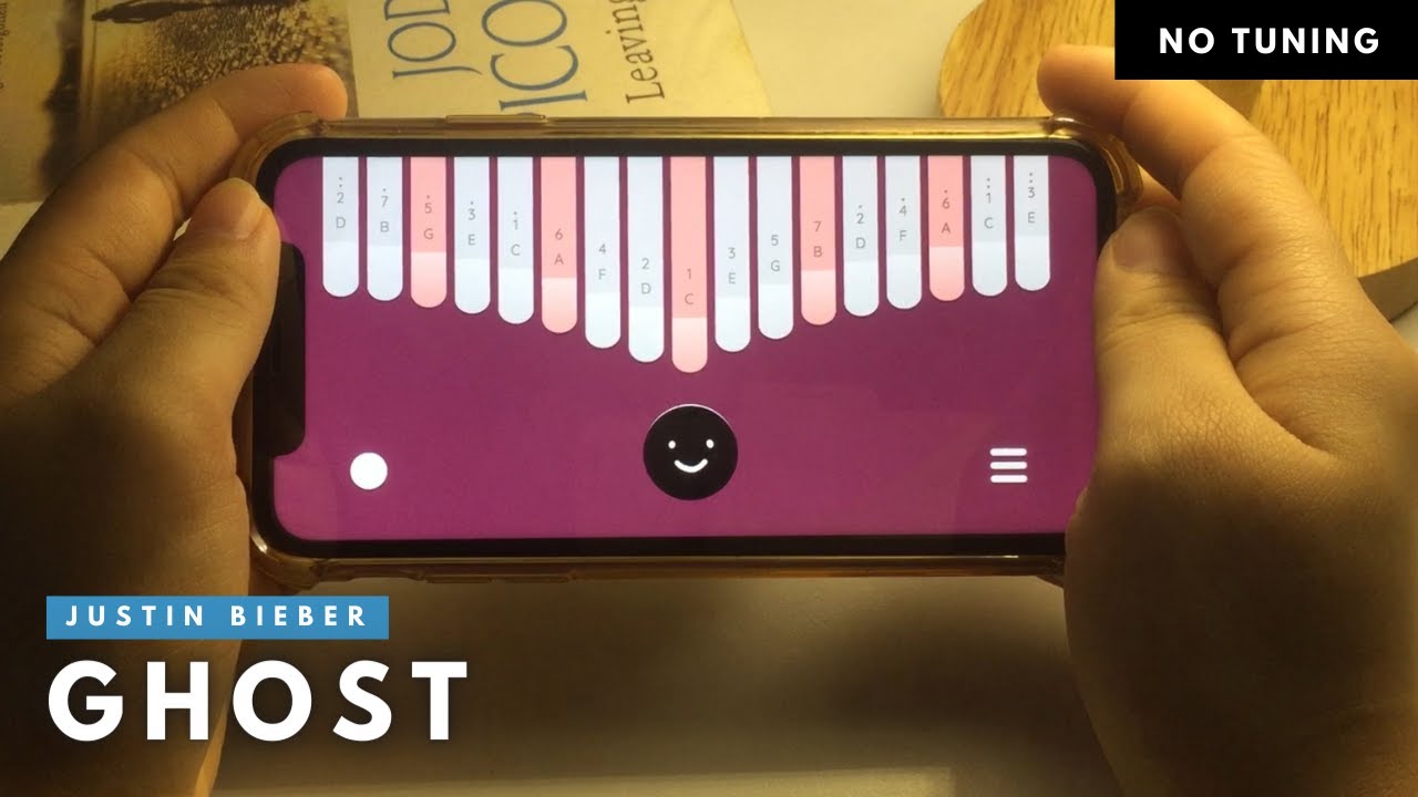 GHOST - Justin Bieber | Kalimba App Cover with Tabs by My Spring ...