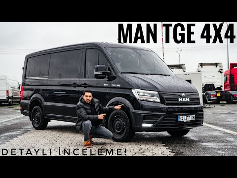 MAN TGE 4x4 DETAYLI İNCELEME l YENİ GARAJ PROJEMİZ!