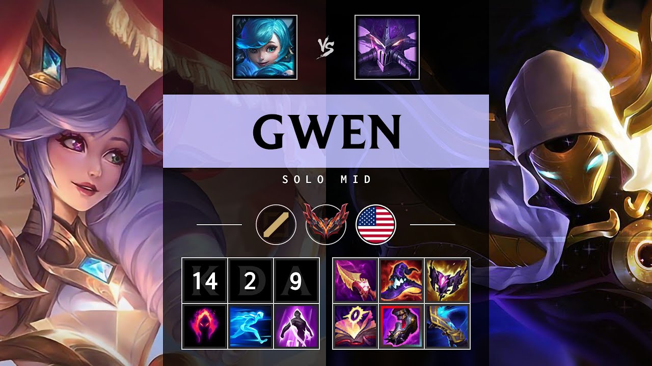 Gwen Mid Vs Kassadin Na Grandmaster Patch 25s12 Youtube 6275