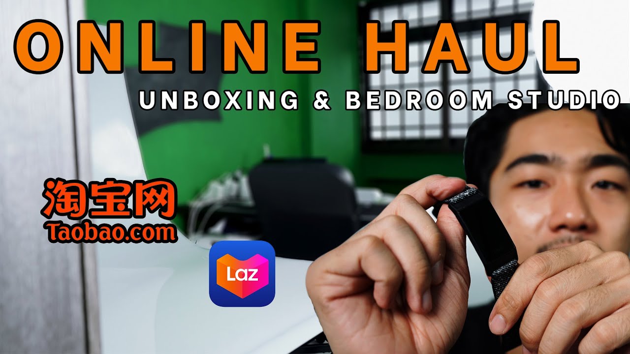 TURNING MY BEDROOM INTO A STUDIO | Online Shopping Haul & Bedroom ...