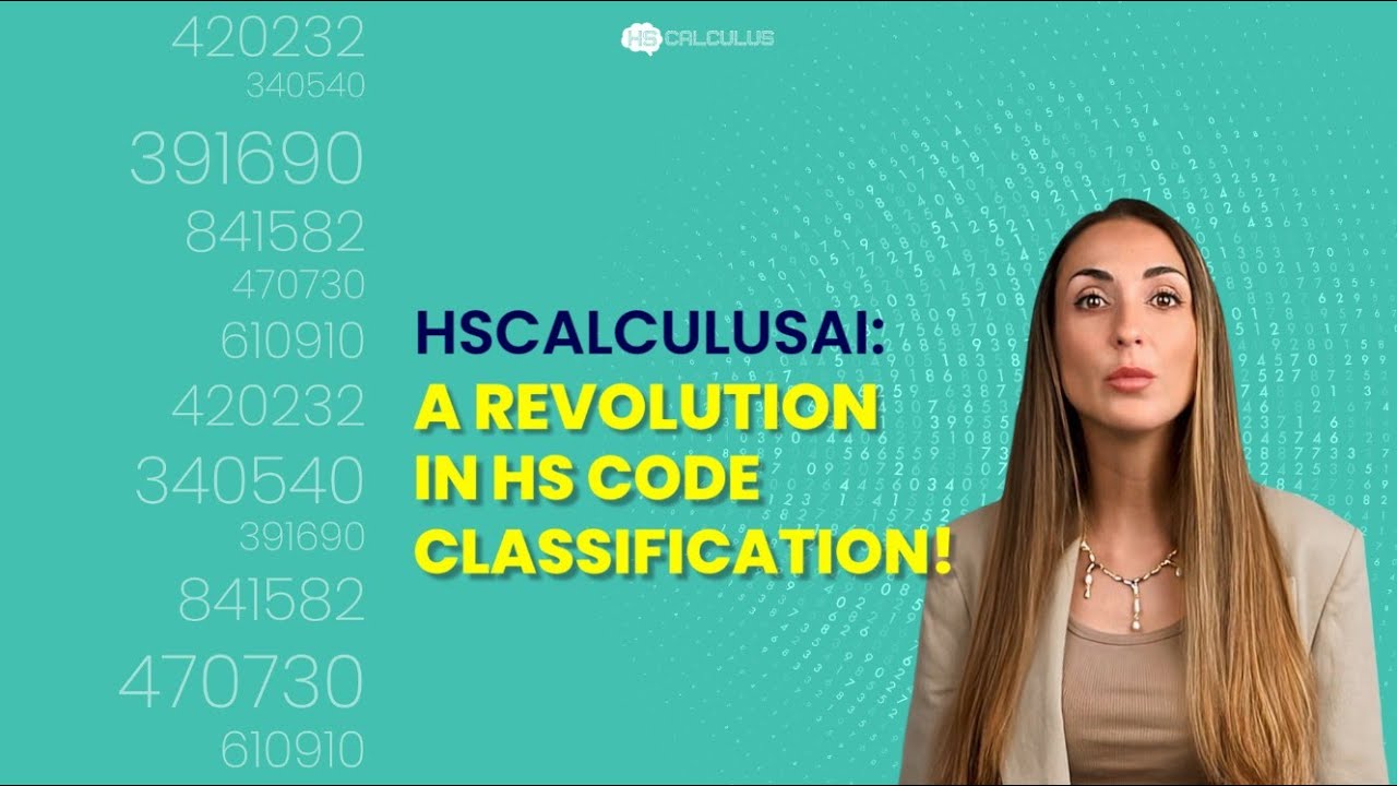 HSCalculusAI: A Revolution in HS Code Classification! - YouTube
