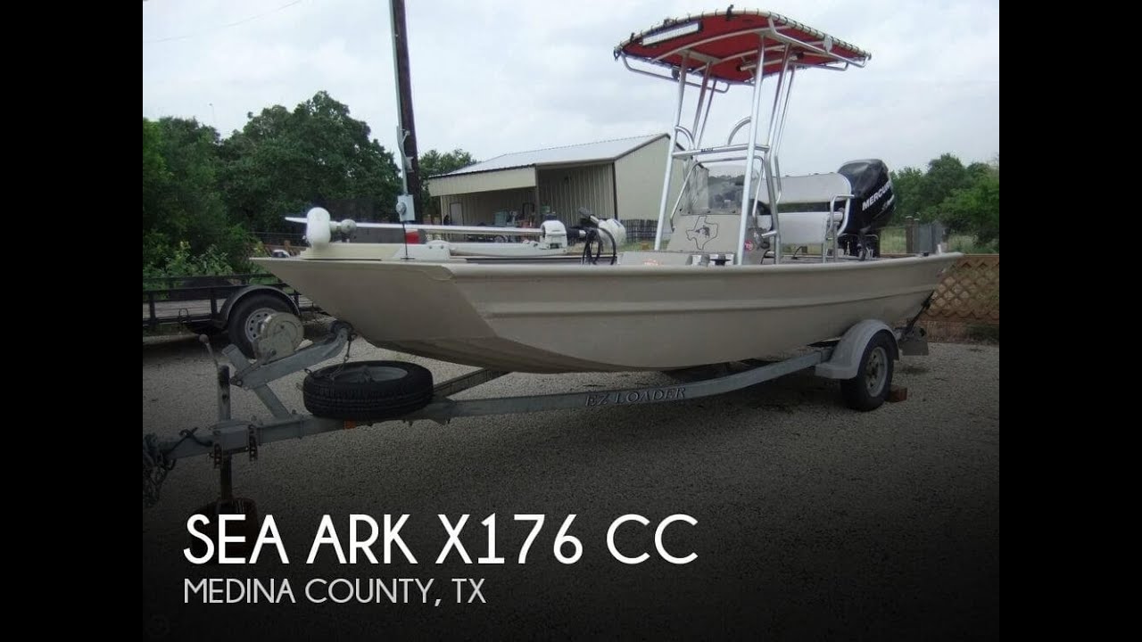 [UNAVAILABLE] Used 2008 Sea Ark X176 CC in Castroville, Texas - YouTube
