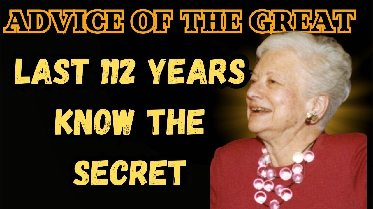 112-Year-Old Woman EXPOSES Shocking Secret to Longevity! - YouTube