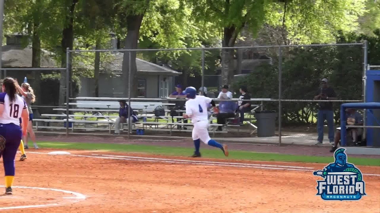 3/25 UWF Softball Highlights vs. Miles College - YouTube