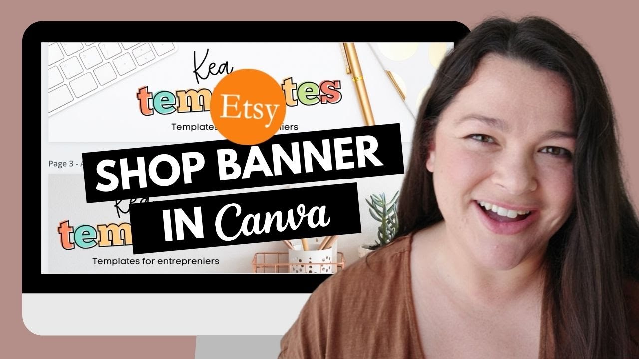 How to create a beautiful Etsy Shop Banner and Shop Icon easily using ...