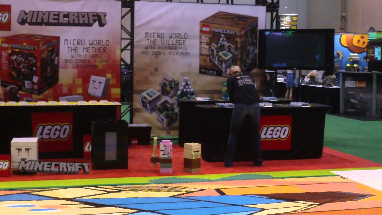 MineCon 2013: The LEGO Booth - YouTube