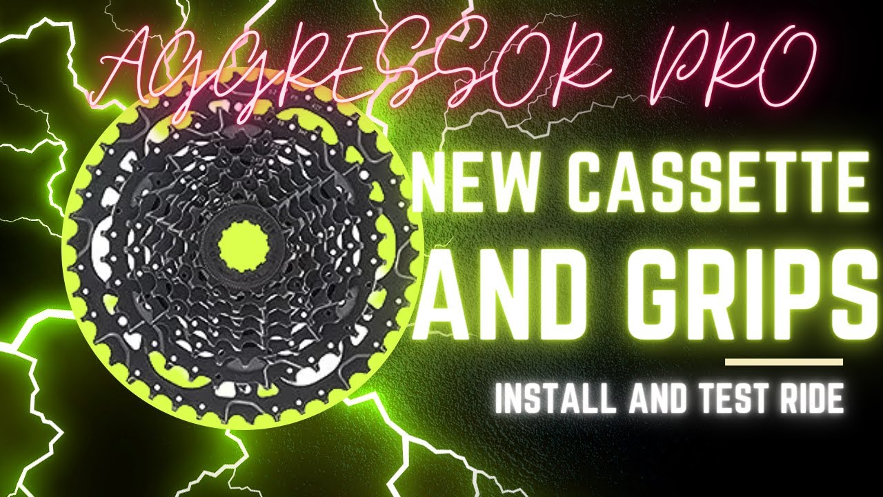 GT AGGRESSOR PRO UPGRADES! CASSETTE AND GRIPS - YouTube