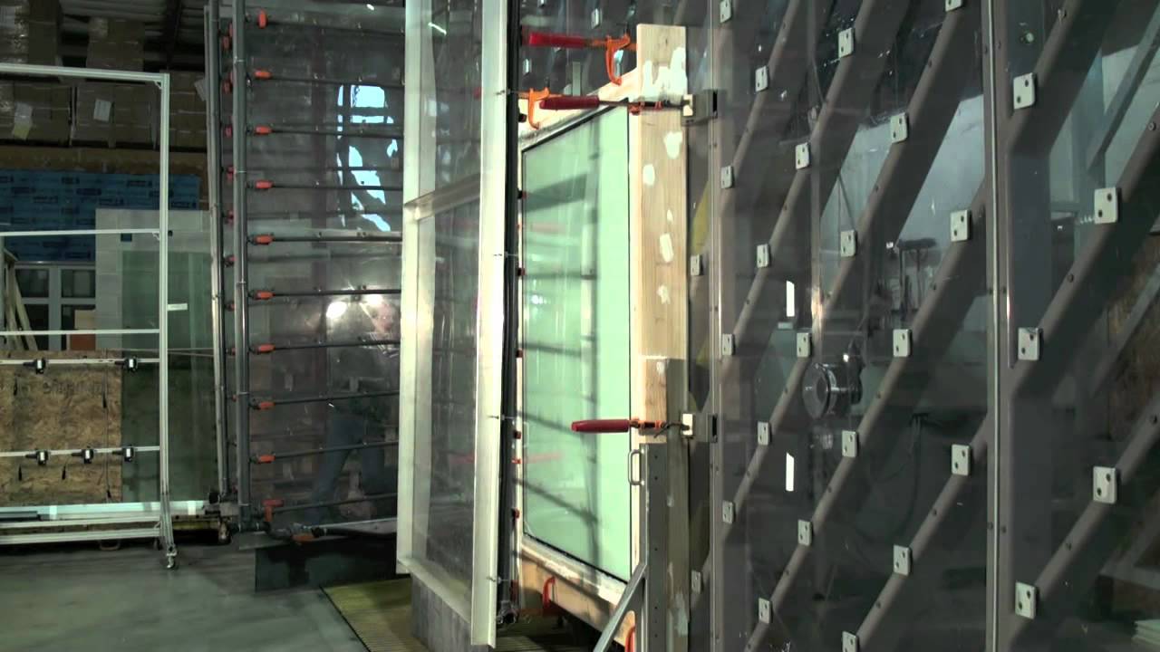OPACI-COAT-500 Silicone Spandrel Structural Glazing Tests - YouTube