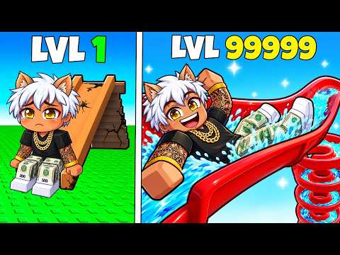 9.999.999$ Harcayıp EN YÜKSEK SU KAYDIRAĞINI Yaptım! 😱 | Roblox