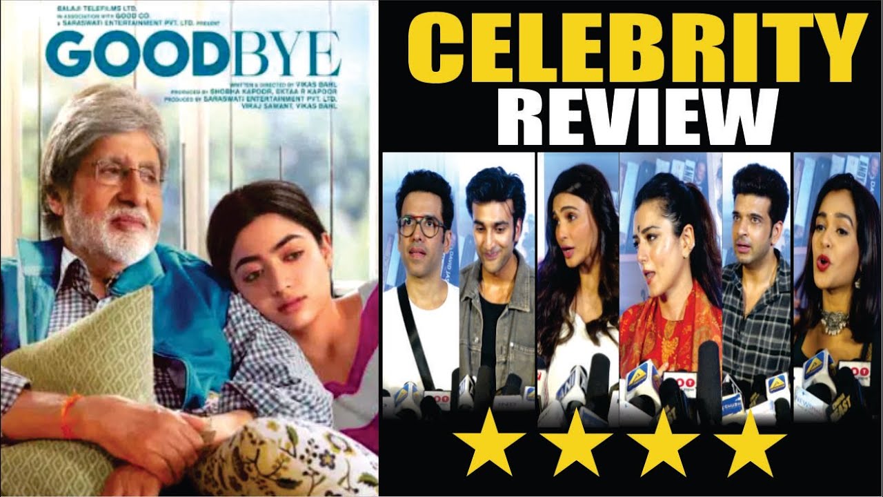 Goodbye Review by Bollywood Celebs | Goodbye Movie Review | Amitabh ...