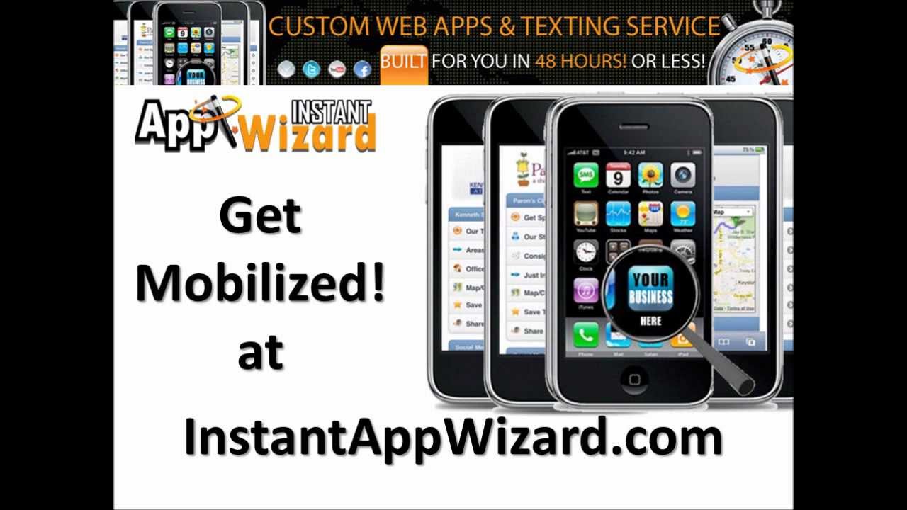Instant App Wizard Radio Spot - YouTube