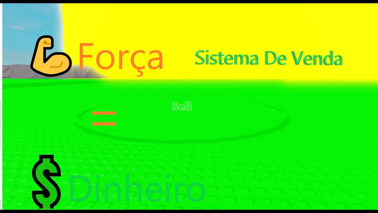 Criando Sell Tutorial Roblox Studio(Super Weight Lifting Simulator ...