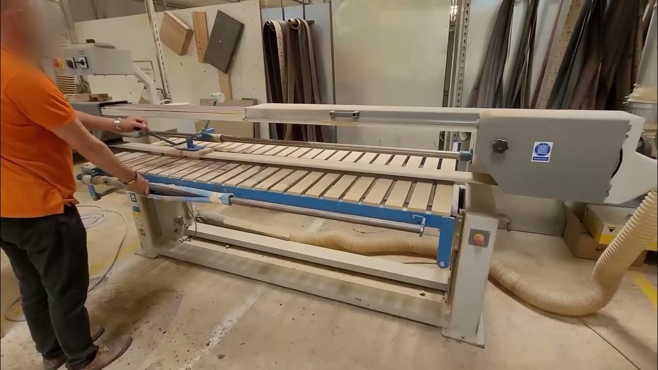 SAFO long belt sander - YouTube