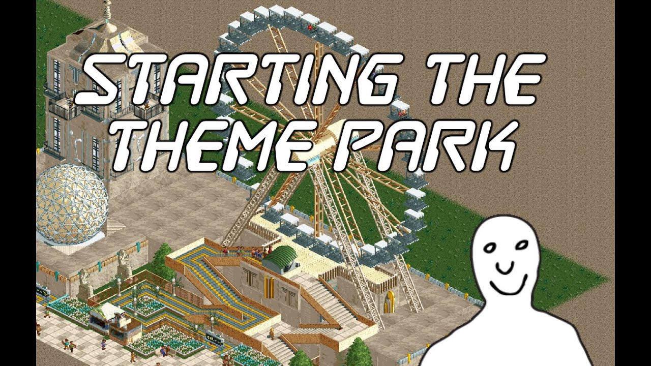 RCT2 Mega City Episode 4: Starting the Theme Park! - YouTube