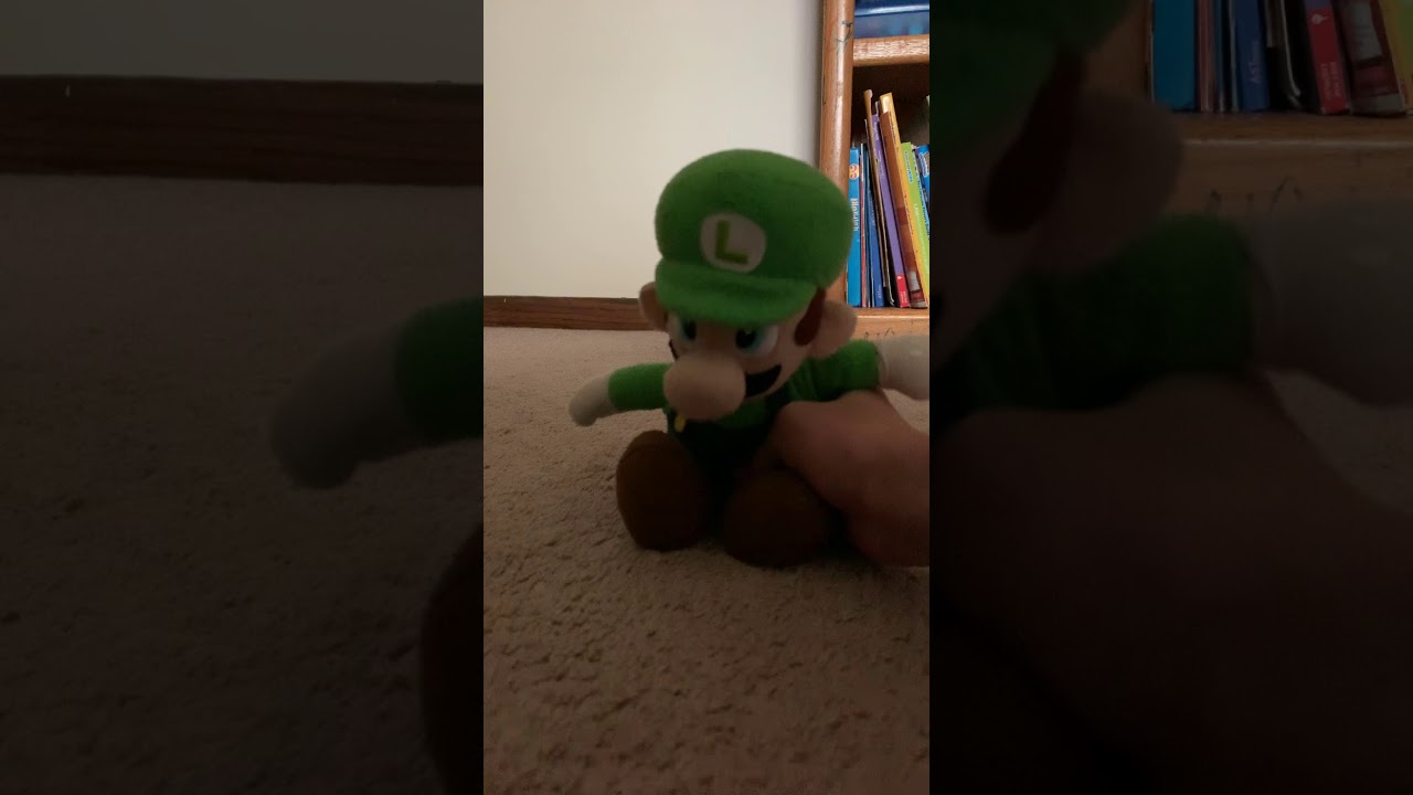 Luigi dies in a creeper explosion - YouTube