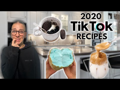 Testing VIRAL 2020 TIKTOK Recipes