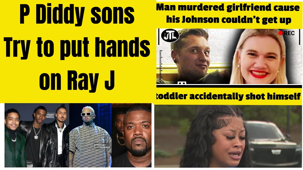 P. Diddy sons try to put hands on Ray J for speaking on him - toddler ...