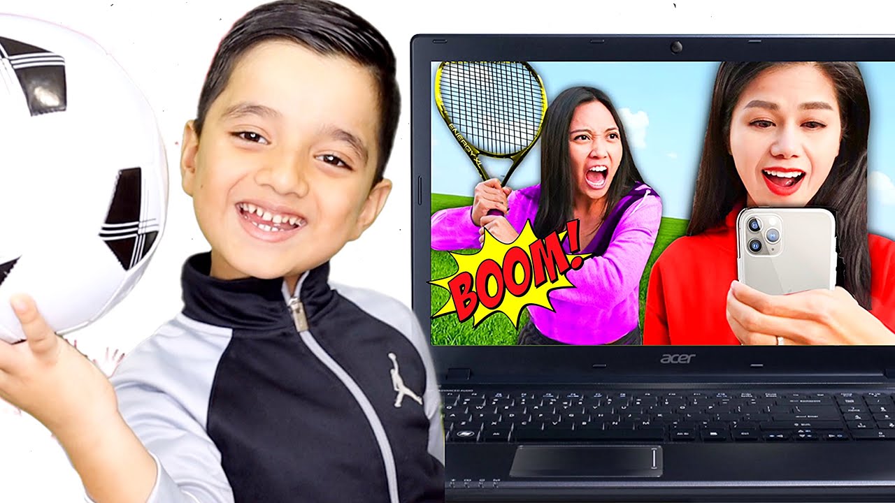 KIDS REACT to CHAD WILD CLAY | REGINA vs SPY NINJAS! Hacker Tennis ...