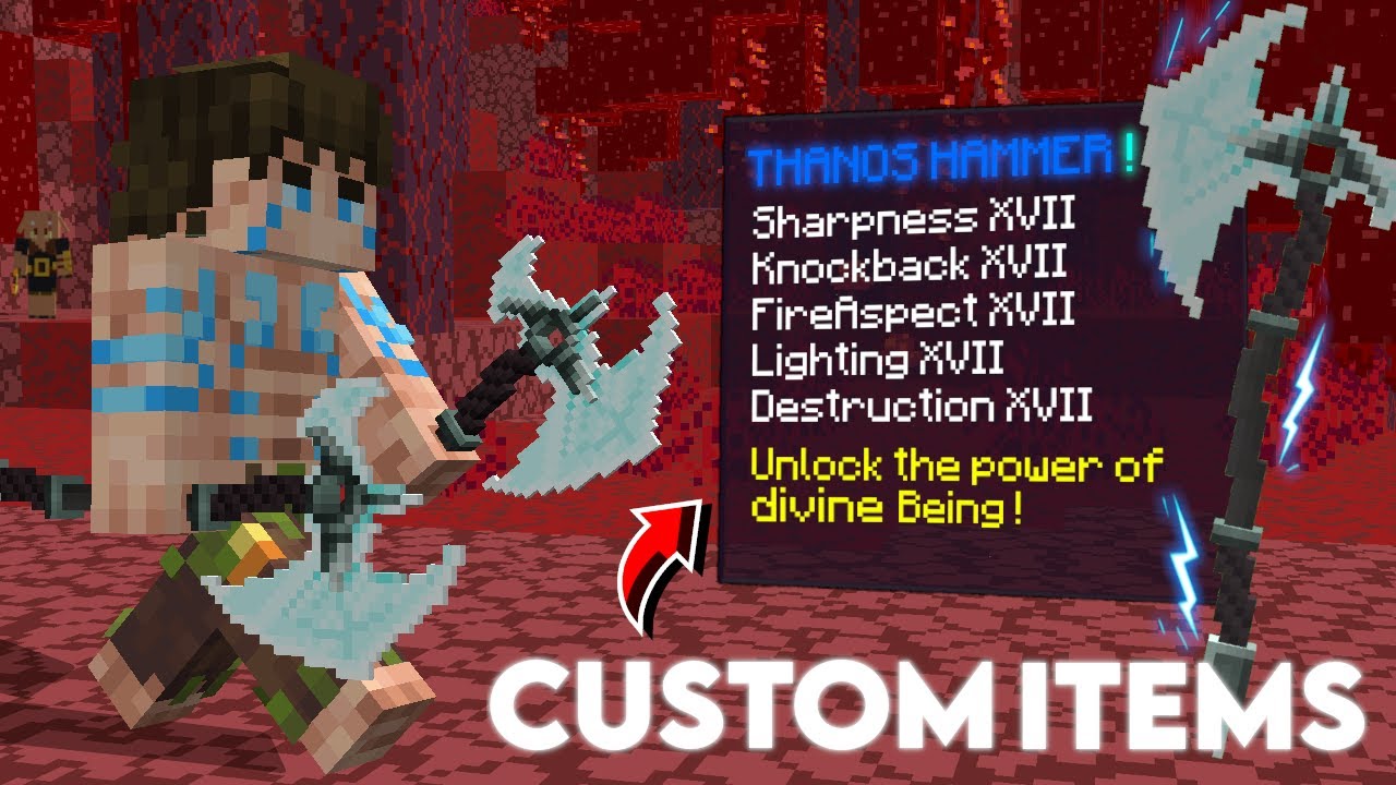 How to Create Custom Dream Weapon for Yourself in Minecraft | Remmy ...