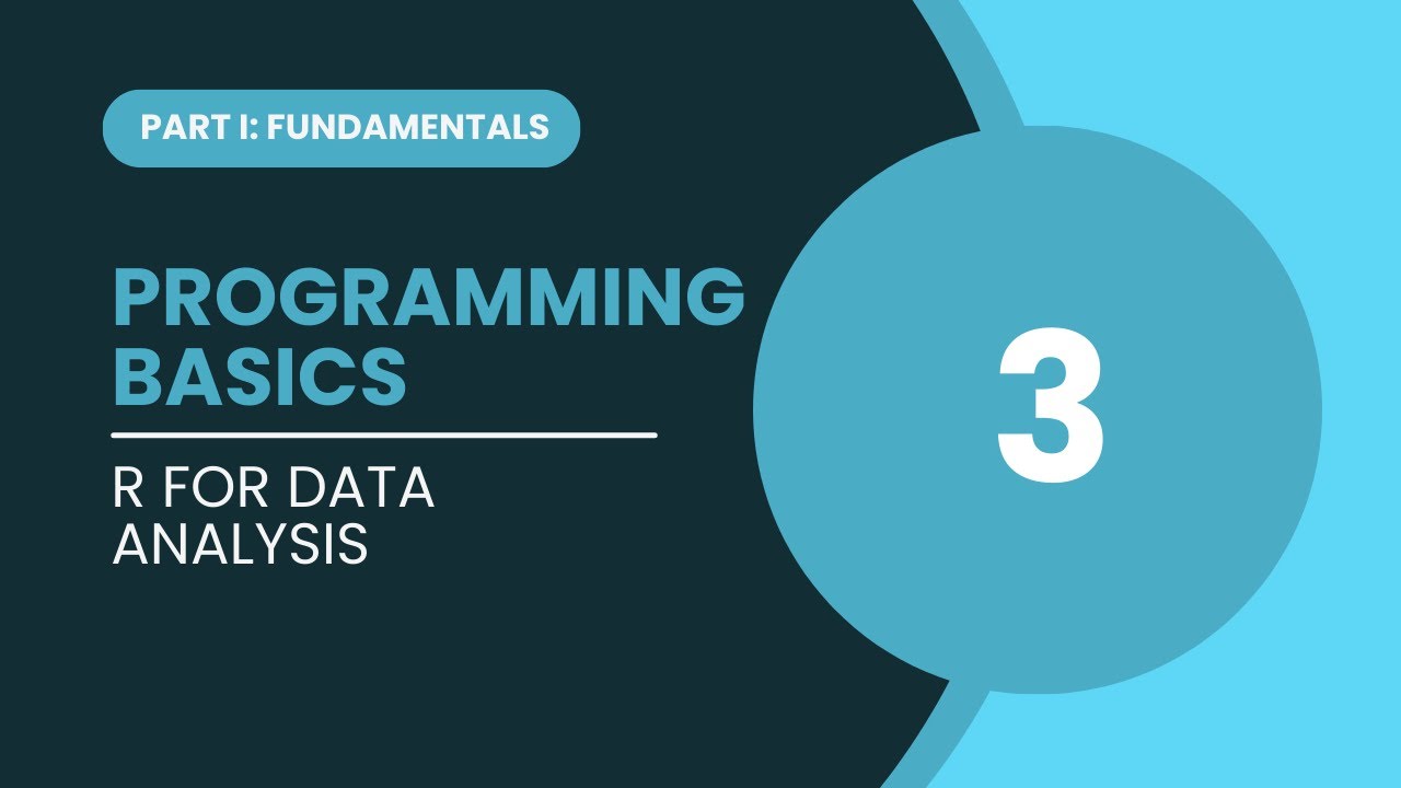 Programming Basics in R - YouTube