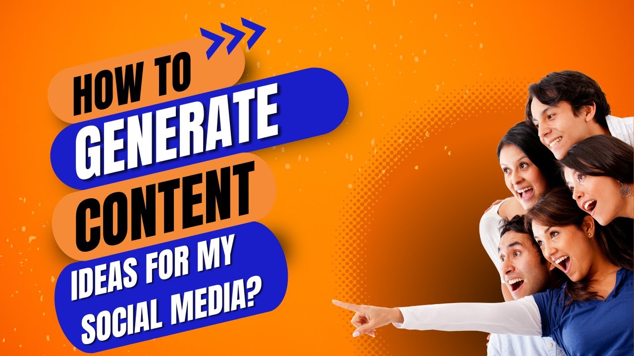 How to generate content ideas for my social media? #ContentIdeas - YouTube