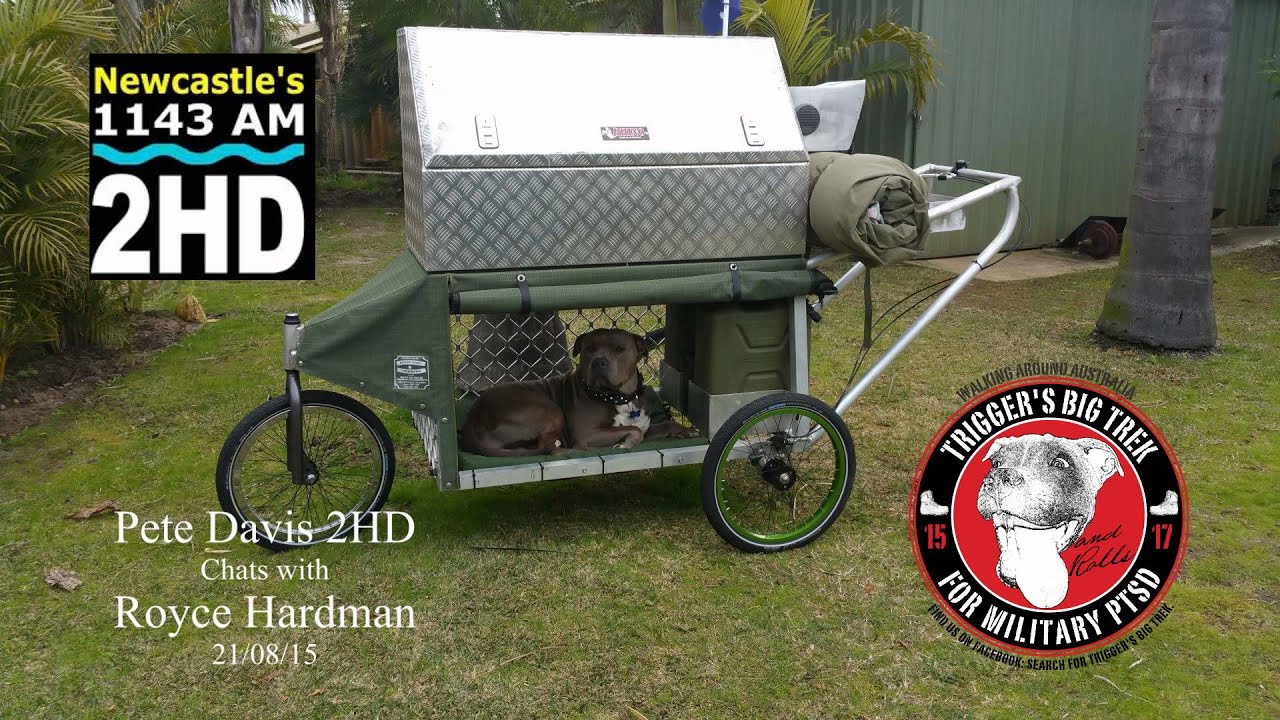 Triggers Big Trek, Pete Davis from 2HD radio chats with Royce Hardman - YouTube