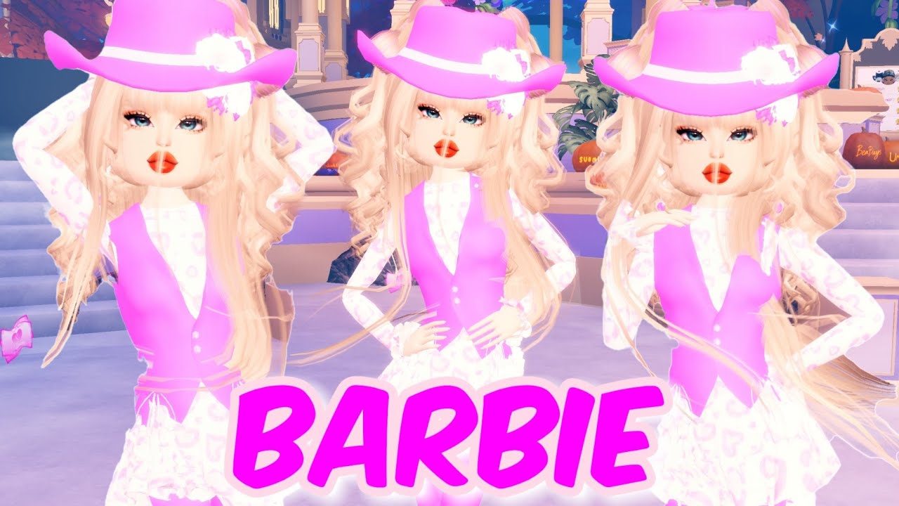 Theme: Barbie - DTI - DRESS TO IMPRESS #roblox - YouTube