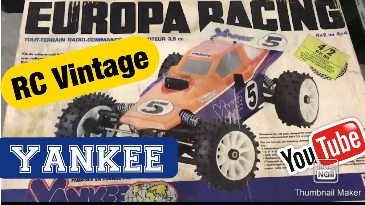YANKEE EUROPA RACING - RC VINTAGE 1989 🔥🔥🔥ON A DENICHE UNE BELLE ...