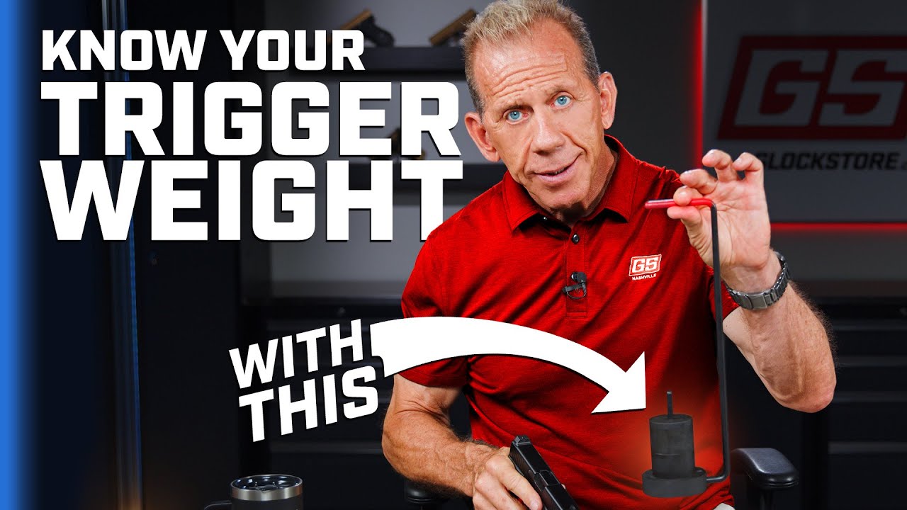 How To Accurately Measure Your Glock's Trigger Weight - YouTube