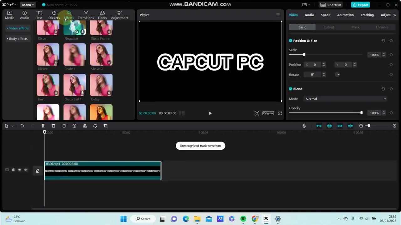 Simple Tricks for Text Effect in CapCut PC! How to Create Neon Outline ...