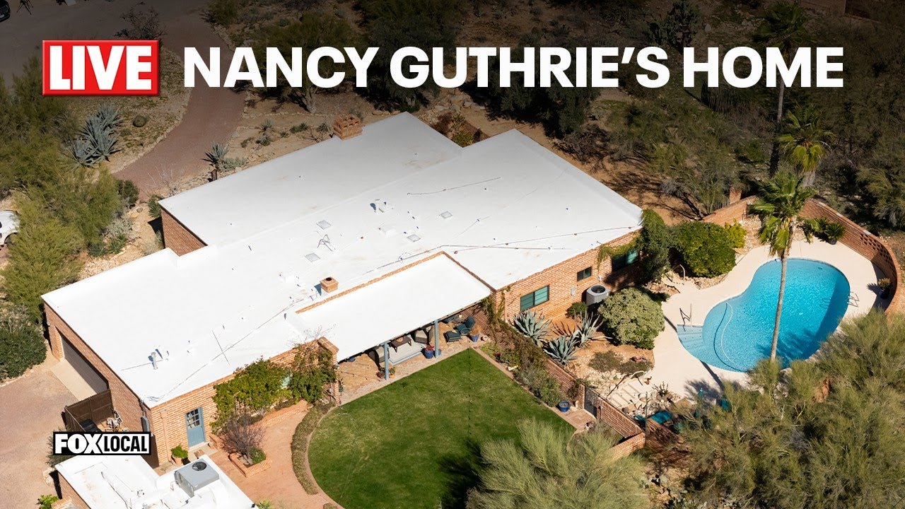 LIVE: Outside Nancy Guthrie's home - YouTube