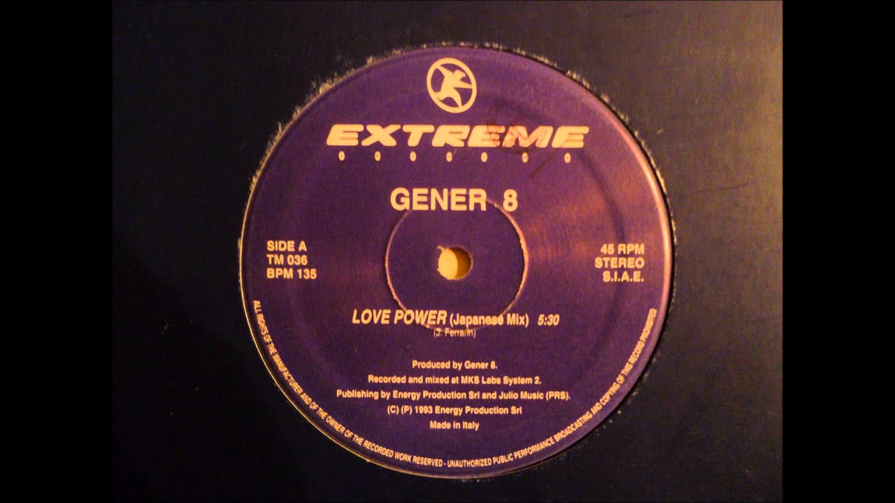 Gener 8 - Love Power - YouTube