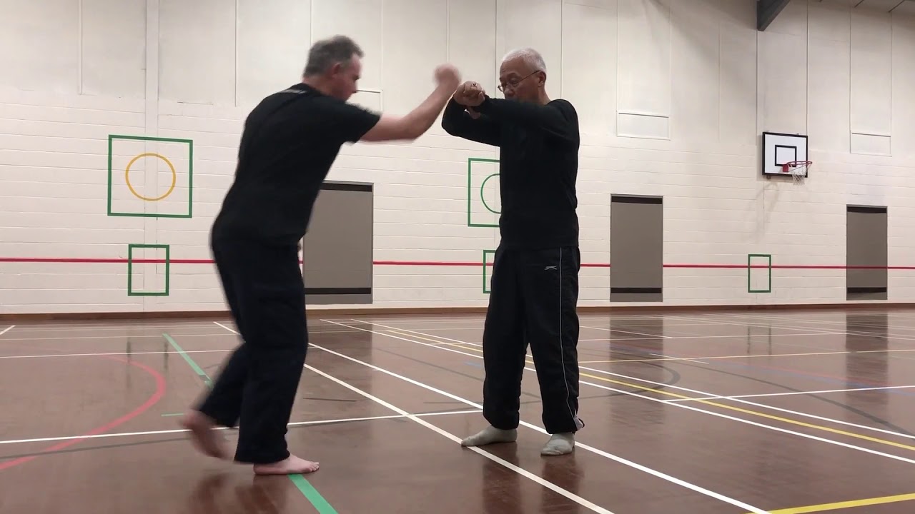 Taiji Jamming Force from Seven Stars Posture - YouTube