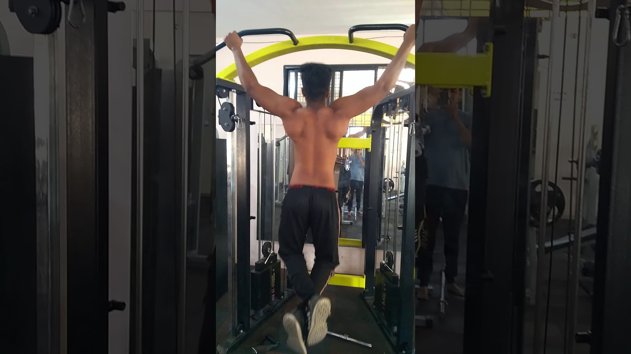 Back pull ups.. - YouTube