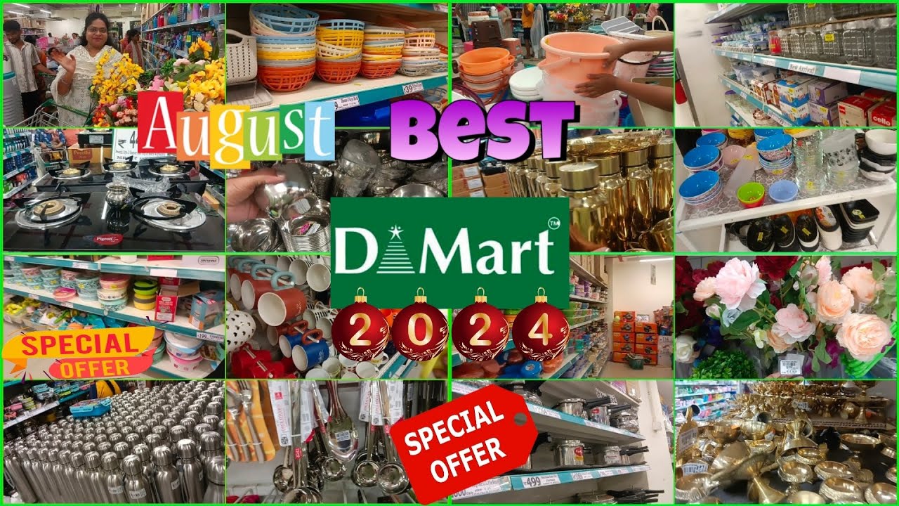 DMART Latest Offers August 2024 Hyderabad/ Dmart Shopping Haul Hyd ...
