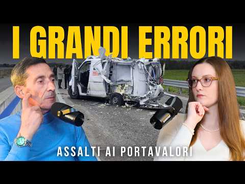 LE RAPINE SBAGLIATE: L’ASSALTO AL PORTAVALORI FALLITO - COSA È ANDATO STORTO - OLTRE