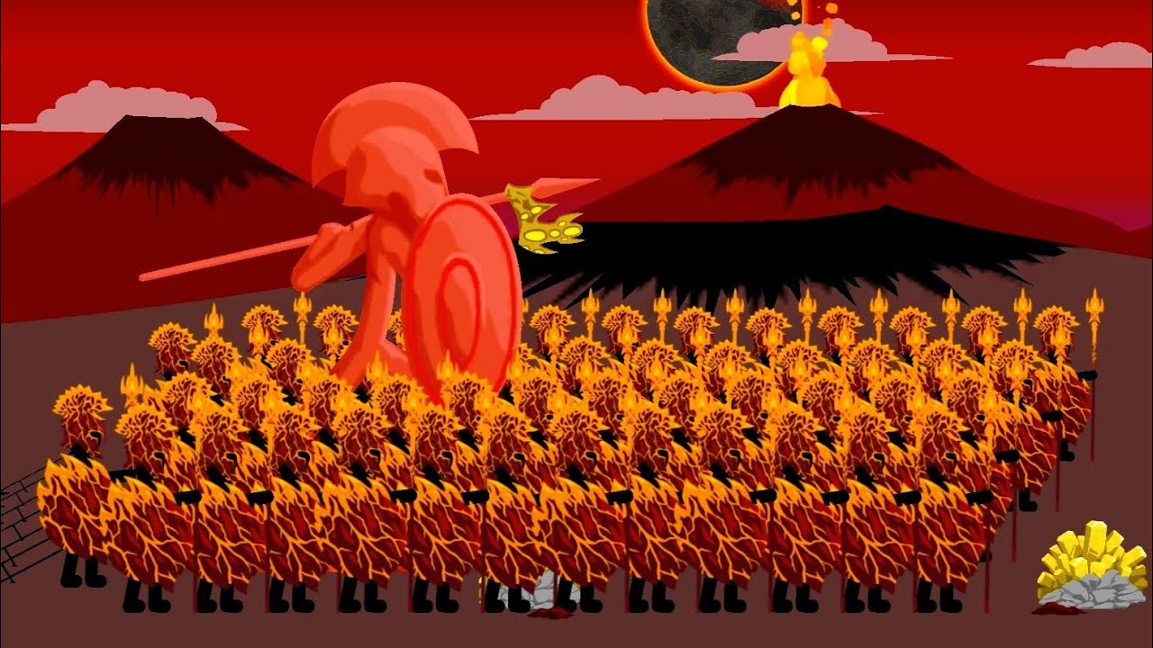 x50 Princes Lava Vs all Stick War Legacy Units. - YouTube