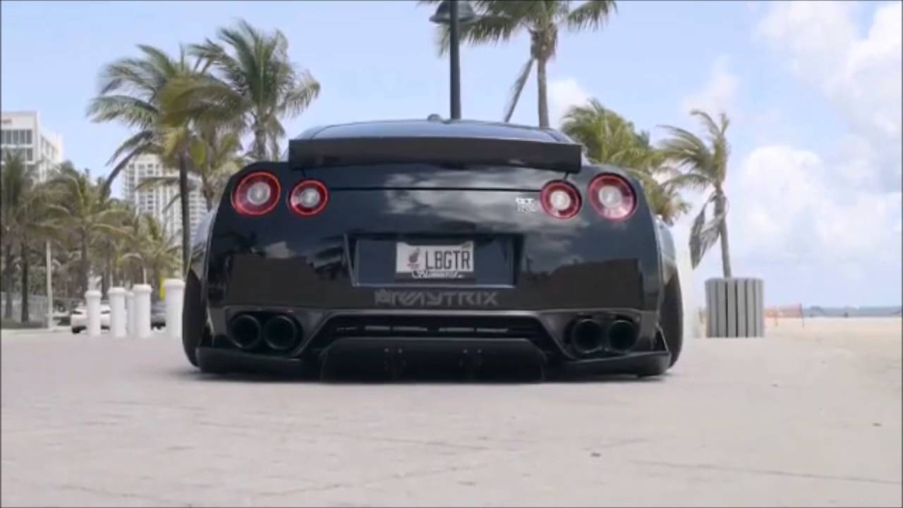 @gtr_dom Bagged Nissan GTR R35 - YouTube