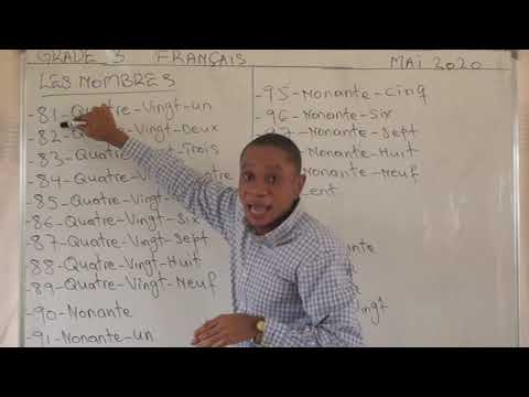 FRENCH LESSON 3 (GRADE 3) - YouTube