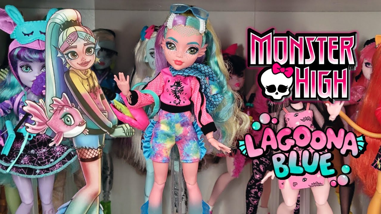 Our Favorite Fishy Pink Ghoul 🐠 Monster High G3 Lagoona Blue Doll ...